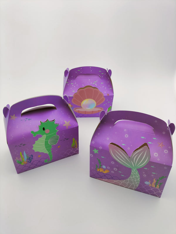 Mermaid themed Party boxes – the-yummy-box